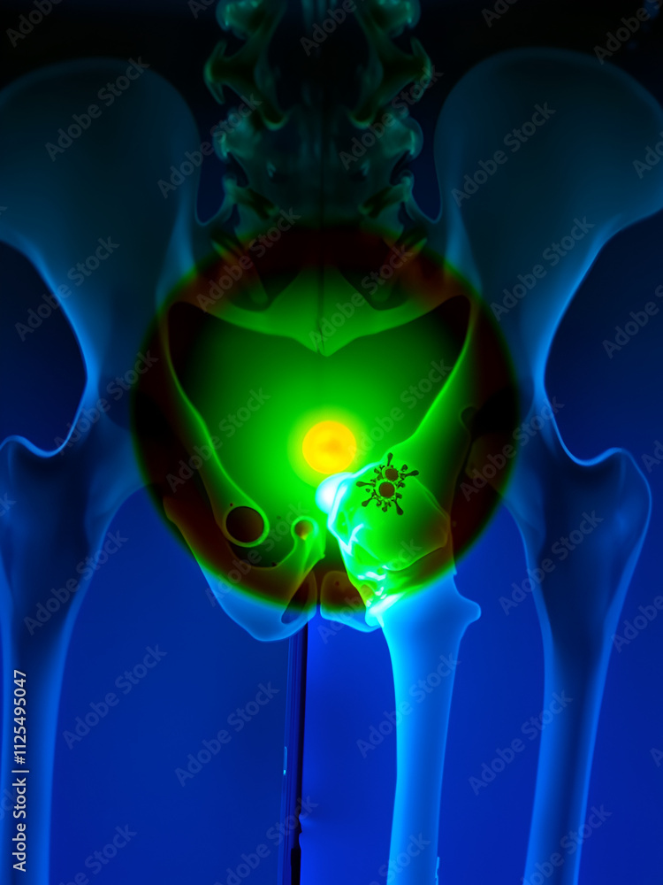 tumor cell with hip femur with The Ewing's sarcoma gross leg bone pain ...