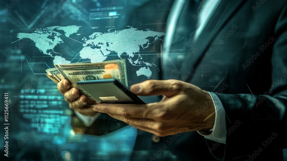 Financial transaction management global finance digital payment ...