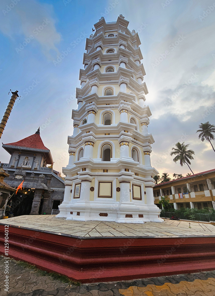 Mangeshi Temple or Mangueshi Temple is located in Ponda, Goa about 25 ...