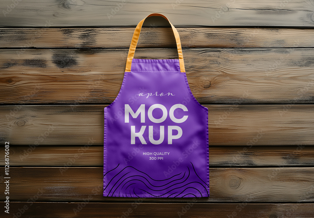 High-Quality Apron Mockup – AI-Generated Design for Customizable ...