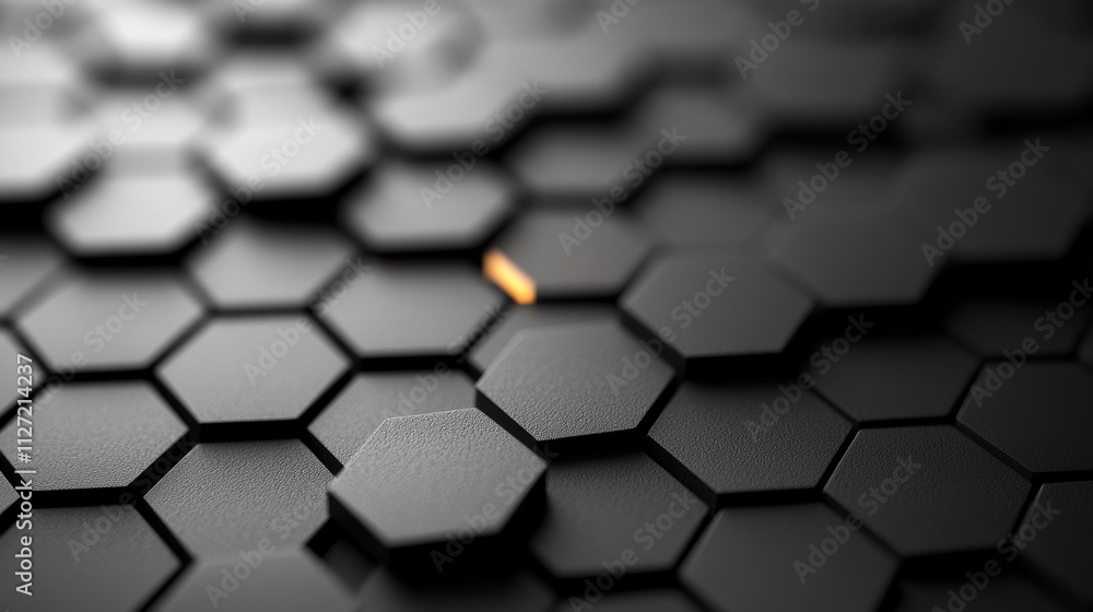Hexagon Shapes: Abstract background with interconnected hexagon shapes ...
