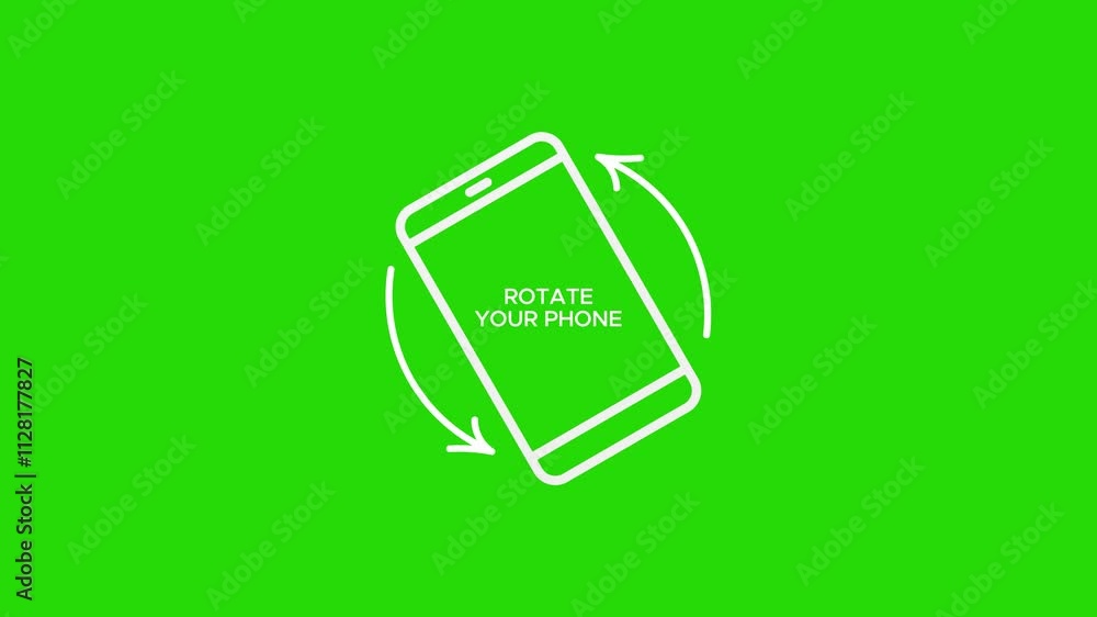 Rotate Your Phone to Landscape orientation. Rotate Your Device from ...