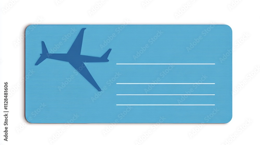 Boarding pass vector illustration. Air plane ticket template. Airline ...