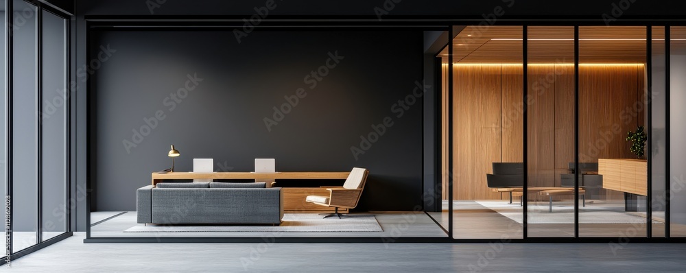 Revolutionizing office design with dynamic partition systems Stock ...