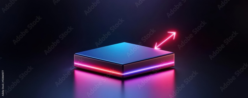 Visual depiction of a sliding box on an inclined plane, with force ...