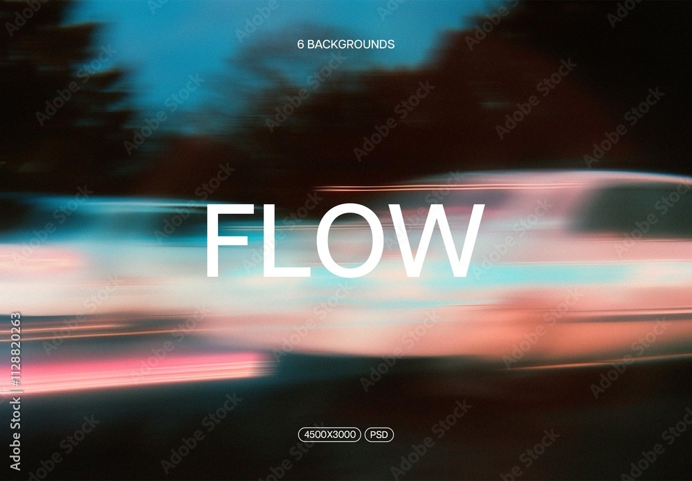 Flow Backgrounds Pack With Generative AI Stock Template | Adobe Stock