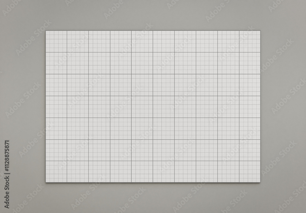 Horizontal Page Brochure Flyer Cover Mockup Stock Template | Adobe Stock