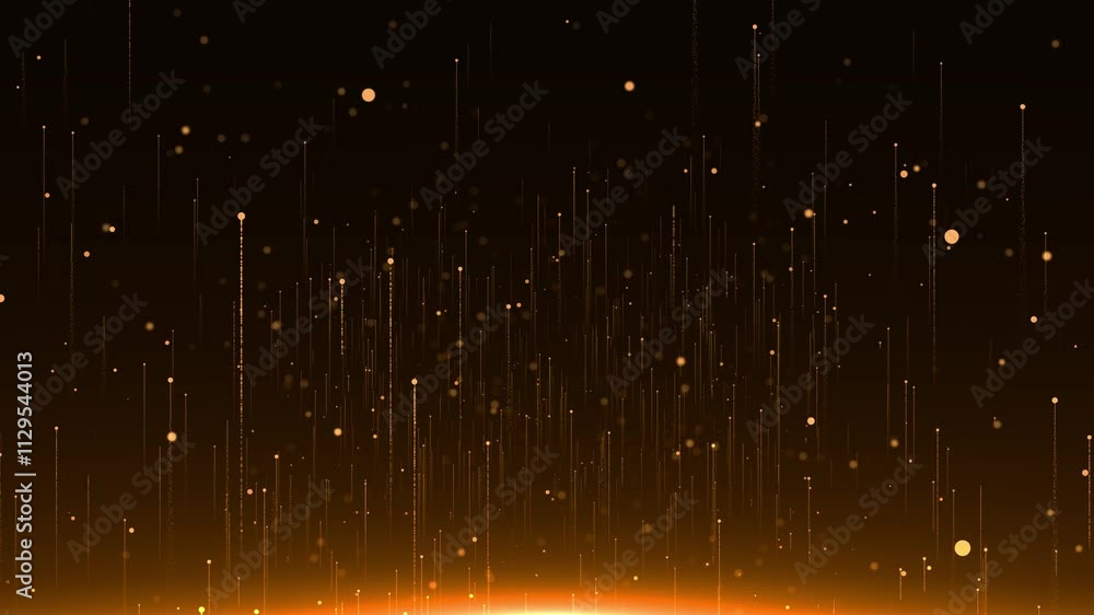 Golden spotlight lines glitter texture for award ceremony design ...