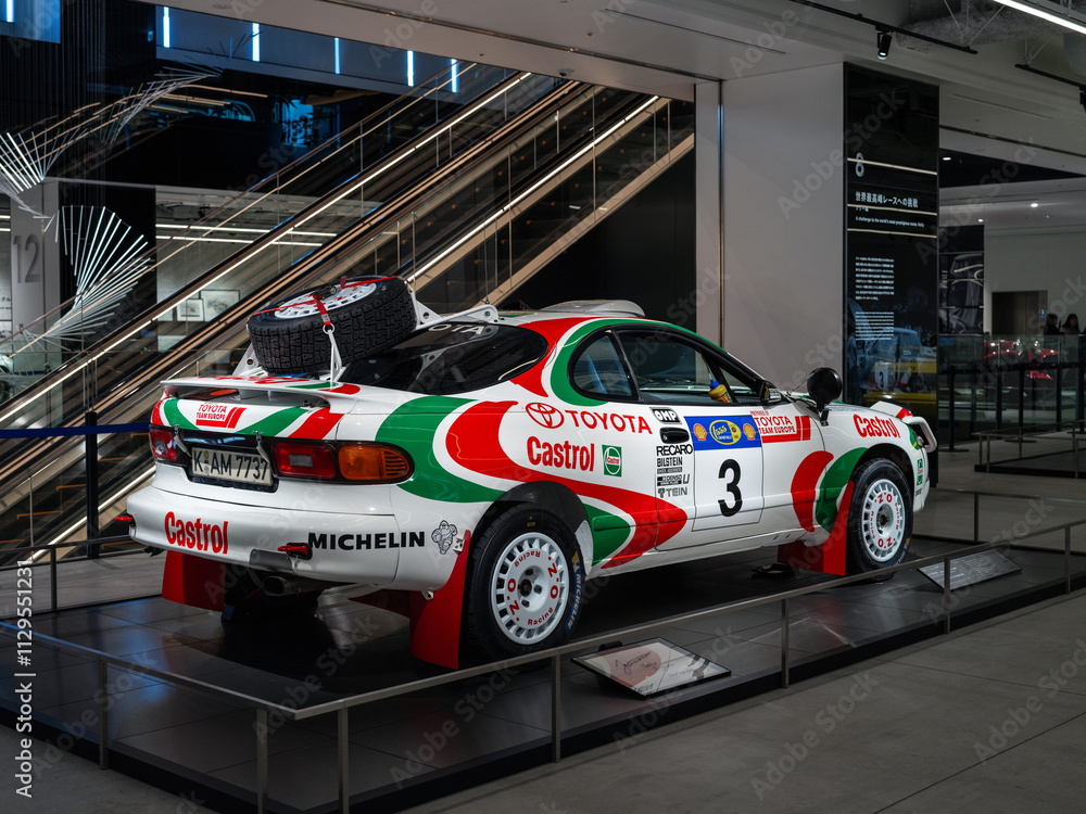 FUJI, JAPAN - 23 NOVEMBER 2024: ON DISLPAY AT THE FUJI SPEEDWAY MOTOR ...