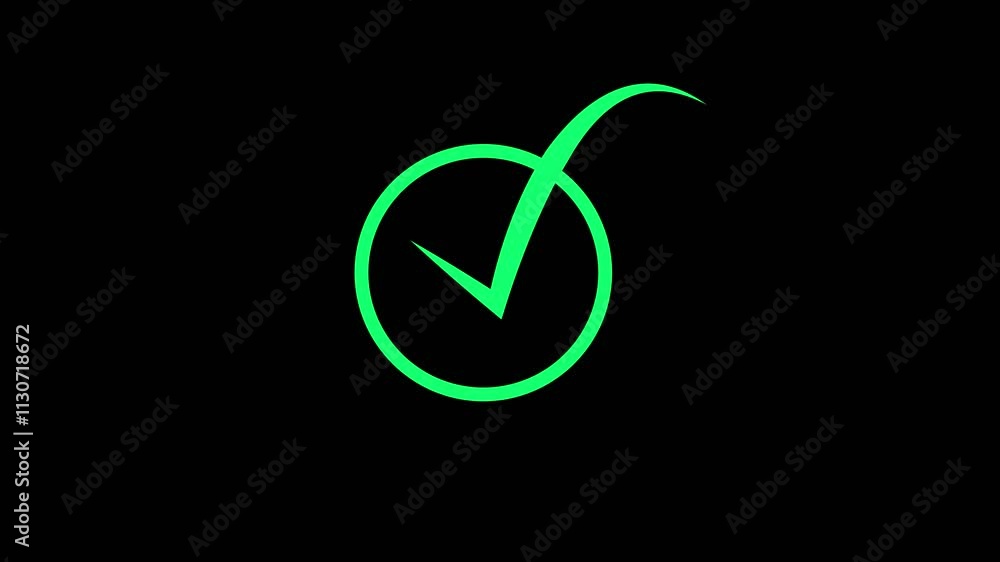 Tick sign in green color and Cross sign in red color. Yes and No ...