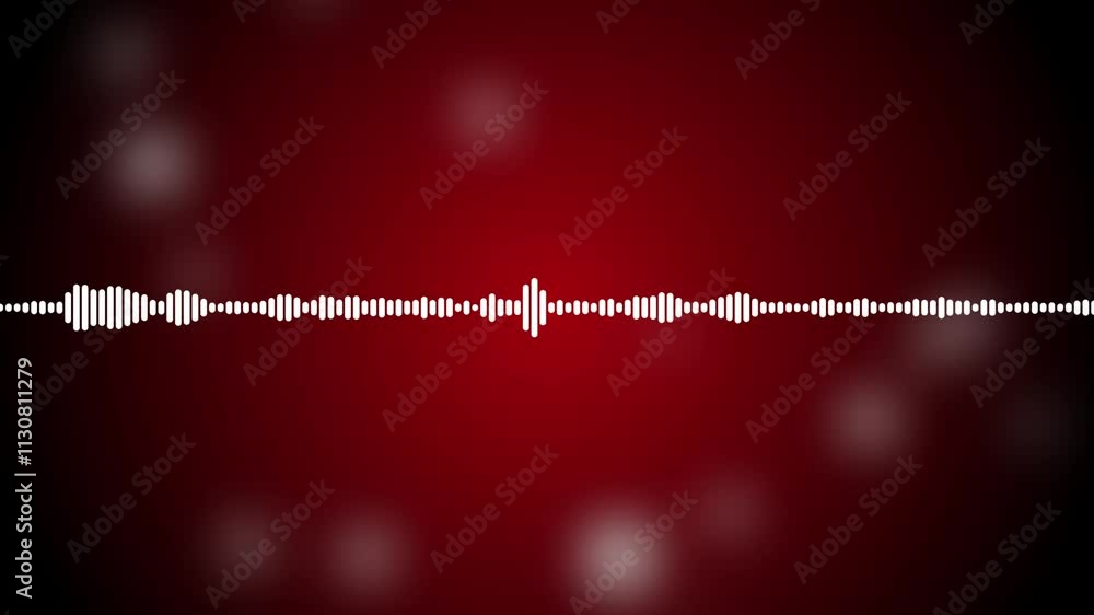 Sound Waves Animation , Oceanic Waveform Visual for Audio-Driven ...
