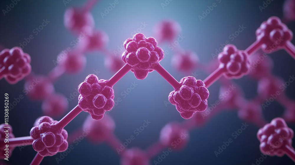 detailed molecular visualization of conducting polymers showcases ...