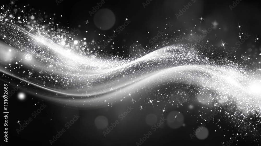 Spiral magic vortex light effect with glow vector. Neon energy swirl ...