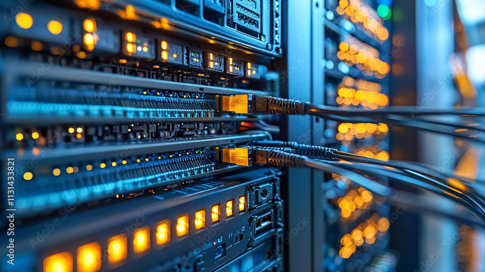 Data server management action in technology environment ai generated ...