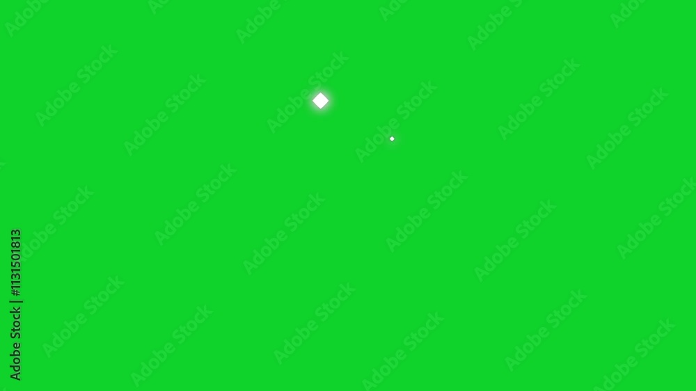 Sparkling Star Animation in Adobe After effects on green screen ...