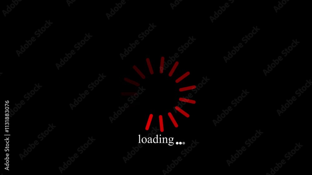 Computer Loading Bar With Glitch Effect. Cyberpunk loading bar ...