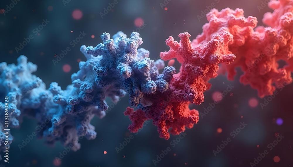 Muscle protein structures actin and myosin. Images should showcase ...