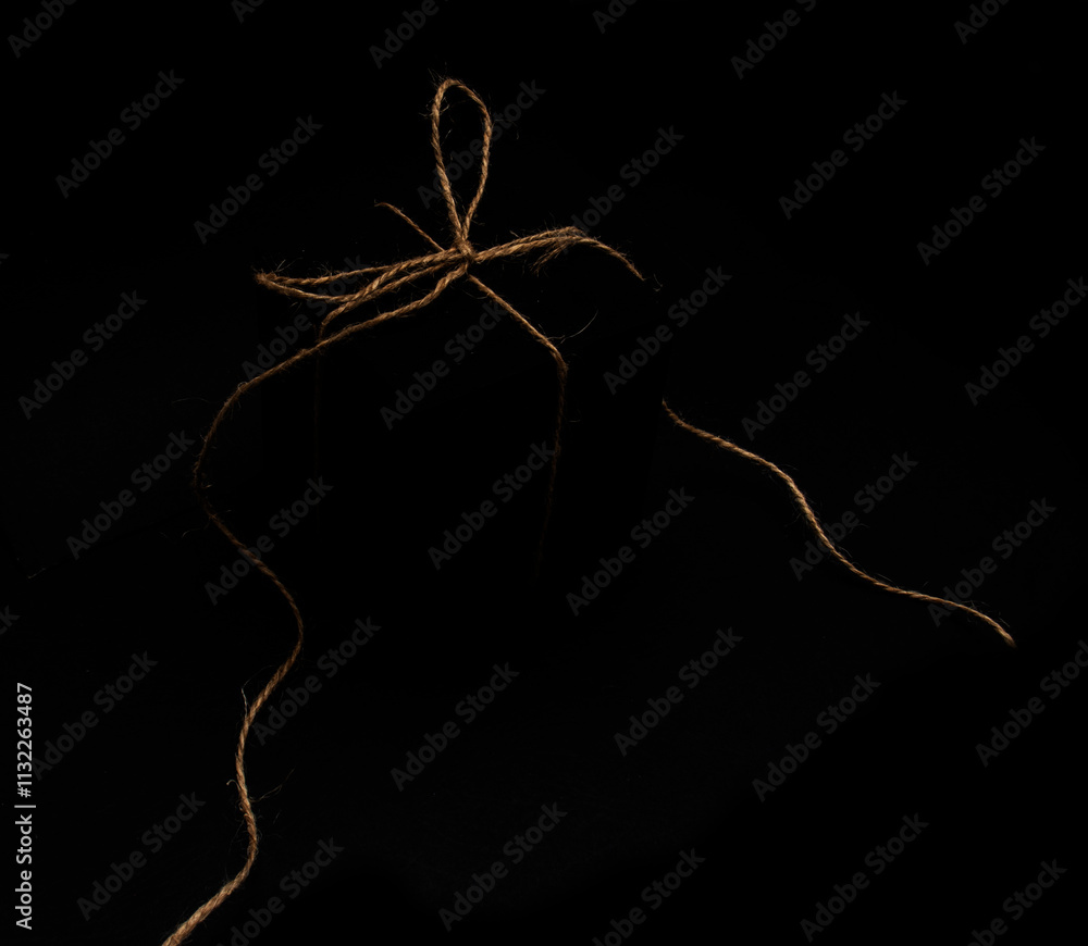 Rope, hemp rope, gift bag, bundling, box, gift box, packaging ...