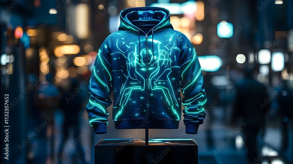 Hoodie Mockup in Different Colors showcases a vibrant design featuring ...