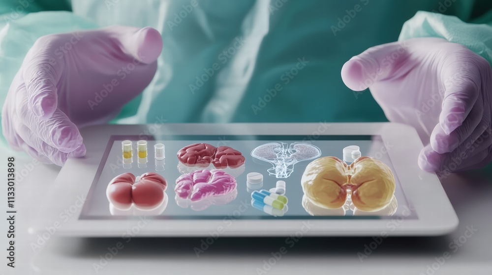 Medical technology showcase virtual 3d organ models laboratory ...