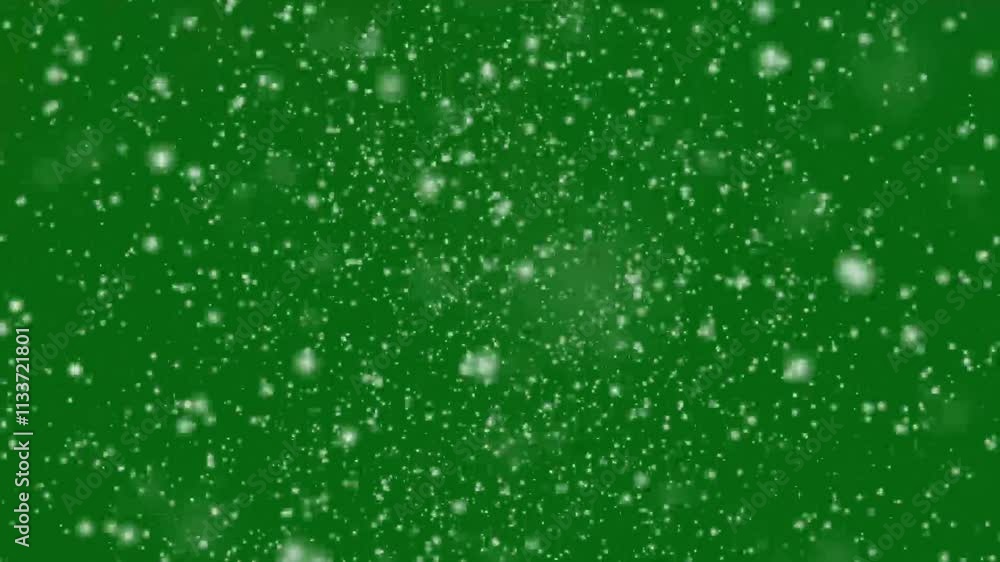 snowfall overlay with green screen,winter, falling snow effect backdrop ...