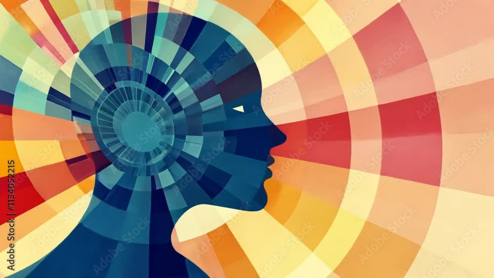 A visual representation of personality traits analysis, featuring a ...