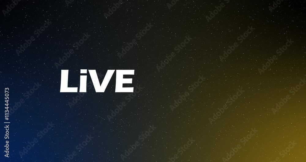 Live News Text Animation – Dynamic Breaking News Animation, Real-Time ...