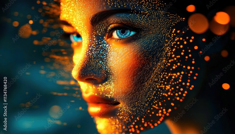 Experience the visual representation of digital personas through human ...