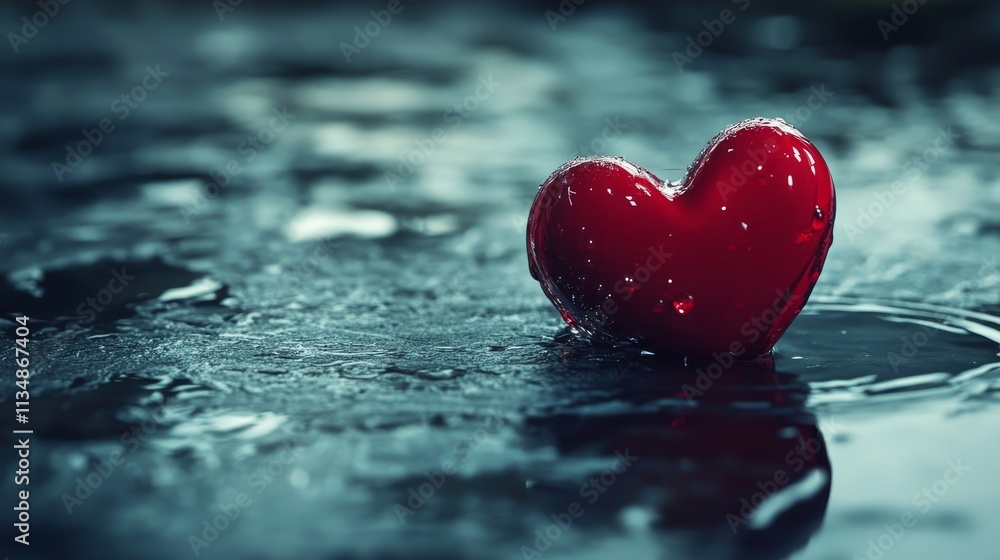 A deep exploration of heartbreak and loss a heartfelt representation of ...