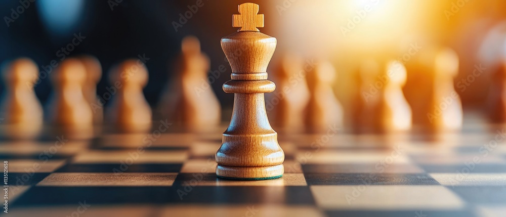 Photo & Art Print Strategic business innovation in 2025 mastering chess ...