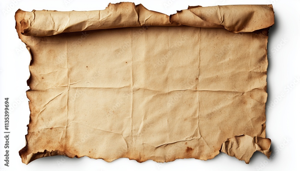 Classic Old Paper Texture: Vintage Water Stained Design For Cards ...