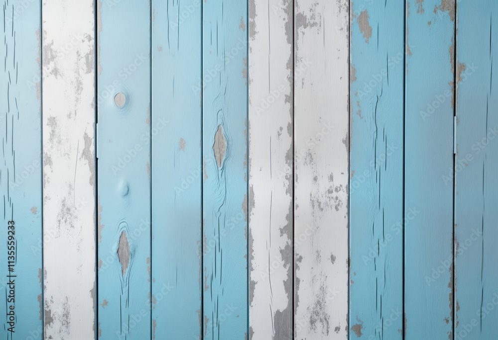 Light blue, white distressed wood texture background. Aged painted ...