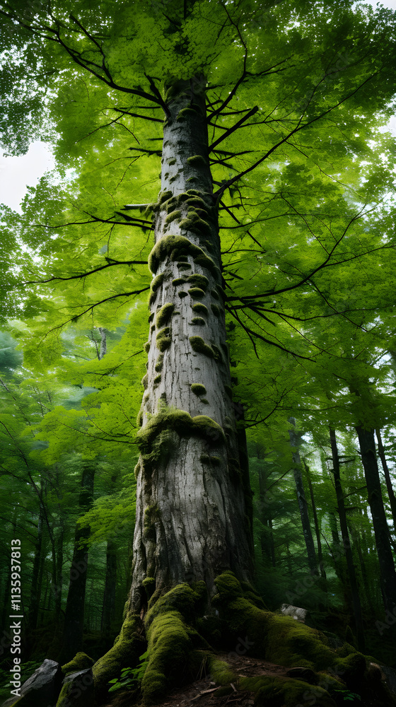 Majestic Dominance: A Portrait of The Mature and Powerful AK Tree ...