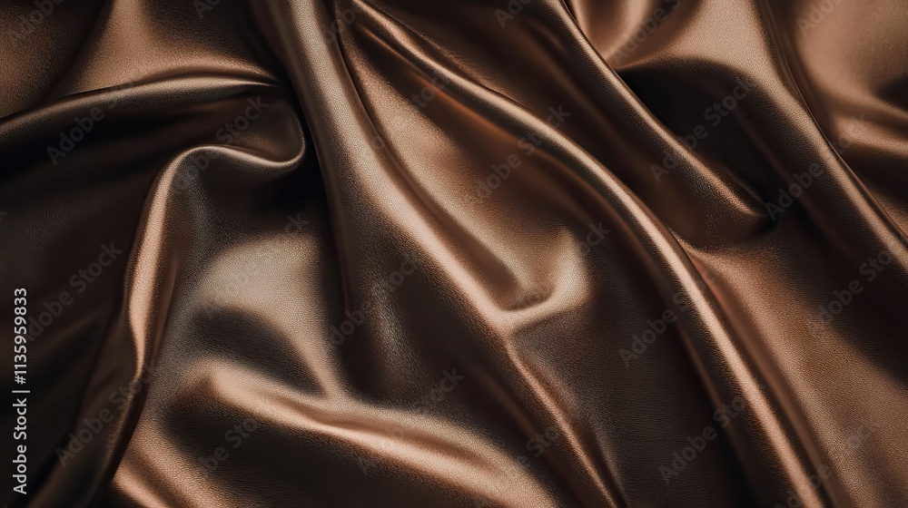 silk fabric background with rich texture and flowing drapes in color ...