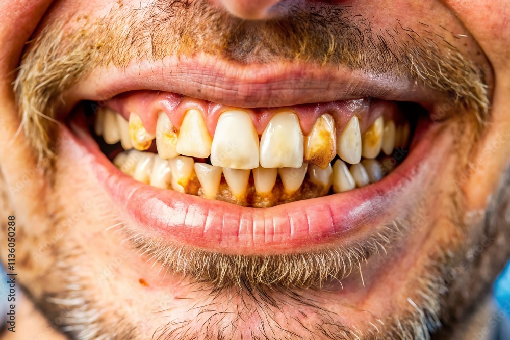 Bad Teeth, Neglect, Oral Hygiene, Dental Neglect, Unbrushed Teeth, Poor ...