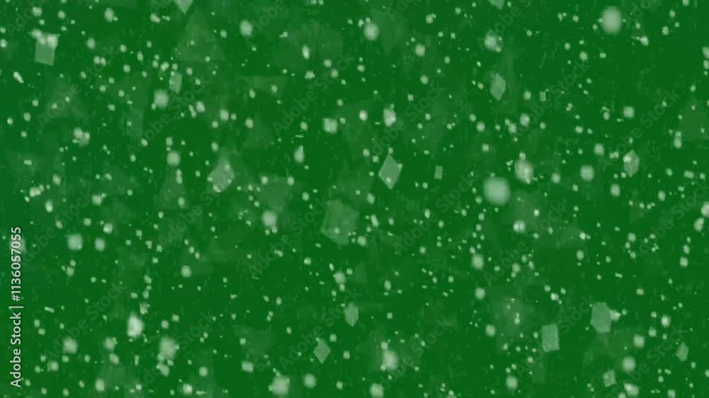 snowfall overlay with green screen,winter, falling snow effect backdrop ...