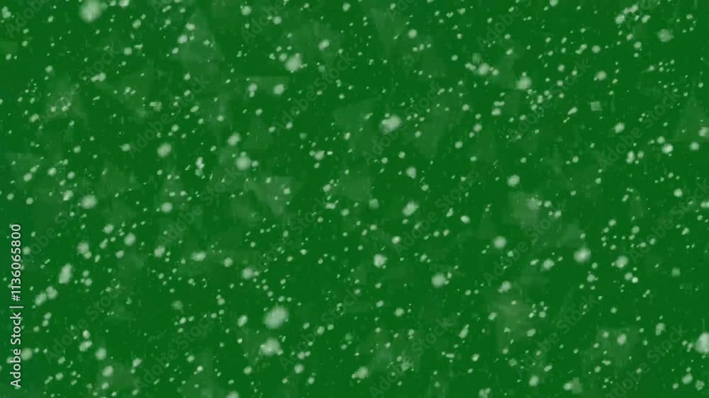 snowfall overlay with green screen,winter, falling snow effect backdrop ...