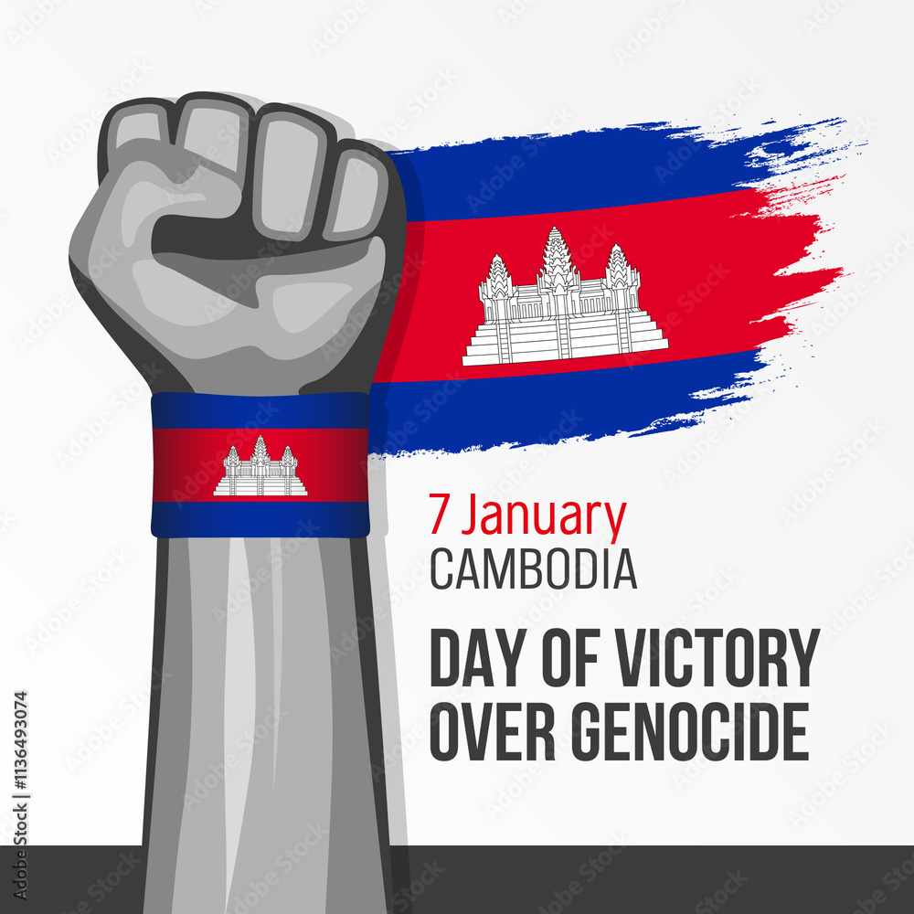 Cambodia 7 January Day of Victory over Genocide. In Cambodian ...