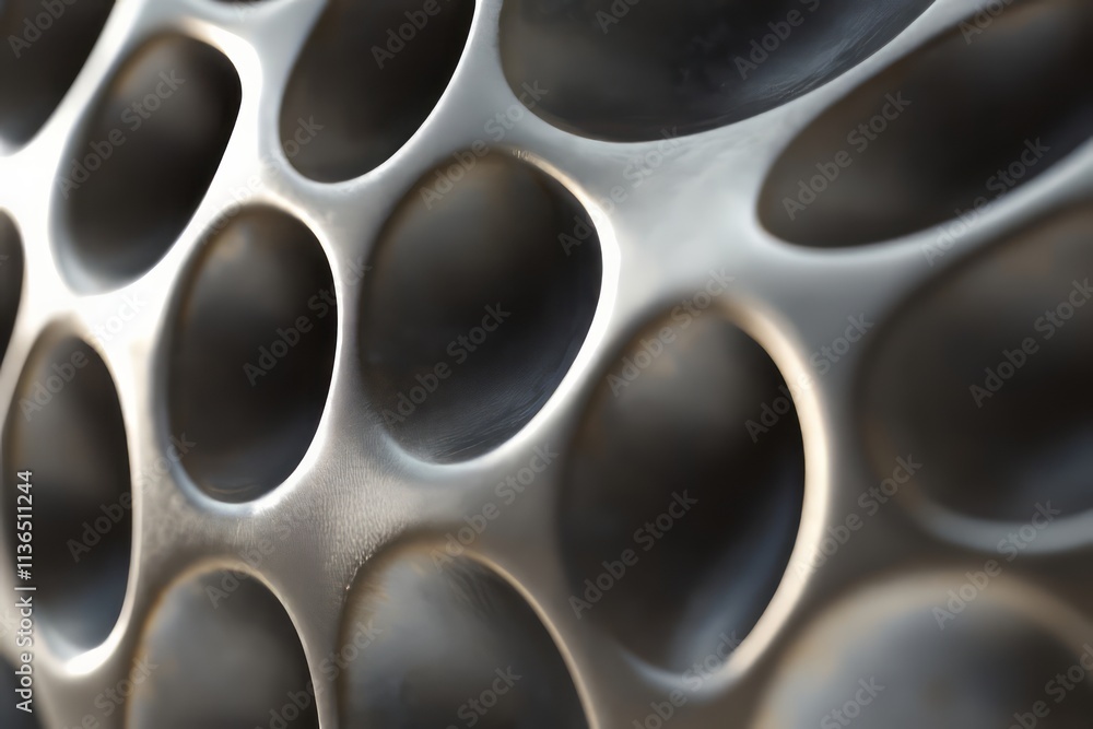 Bumpy 3D surface texture featuring spherical protrusions displaying ...