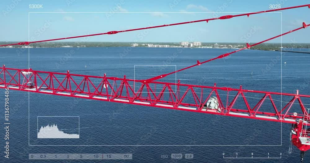 Engineering - Structural inspection by drone. Inspection of a ...