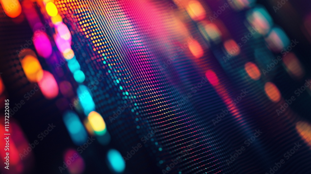 Silicon Wafer with Rainbow Reflections for Semiconductor and Chip ...