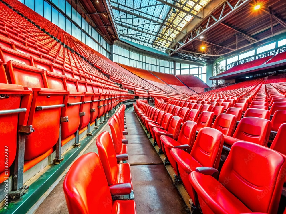 Liverpool Stadium Red Seat - Architectural Photography, Anfield, Soccer ...