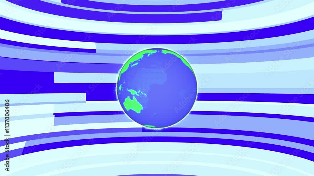 virtual news studio green screen background. Breaking News Modern ...