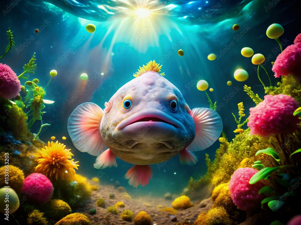 Surreal Blobfish Photography: Deep Sea Creature, Underwater Fantasy ...