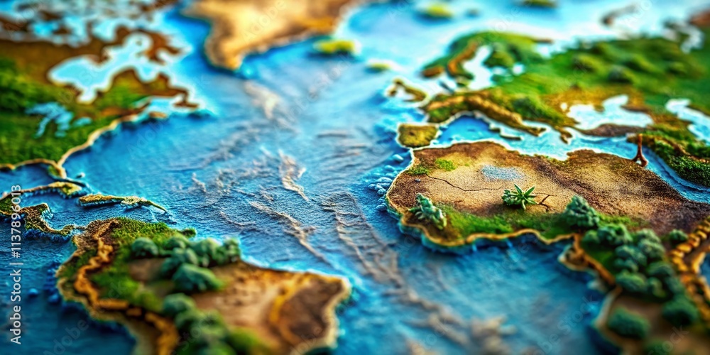 Tilt-Shift World River Maps: Miniature Aerial Views of Global Waterways ...