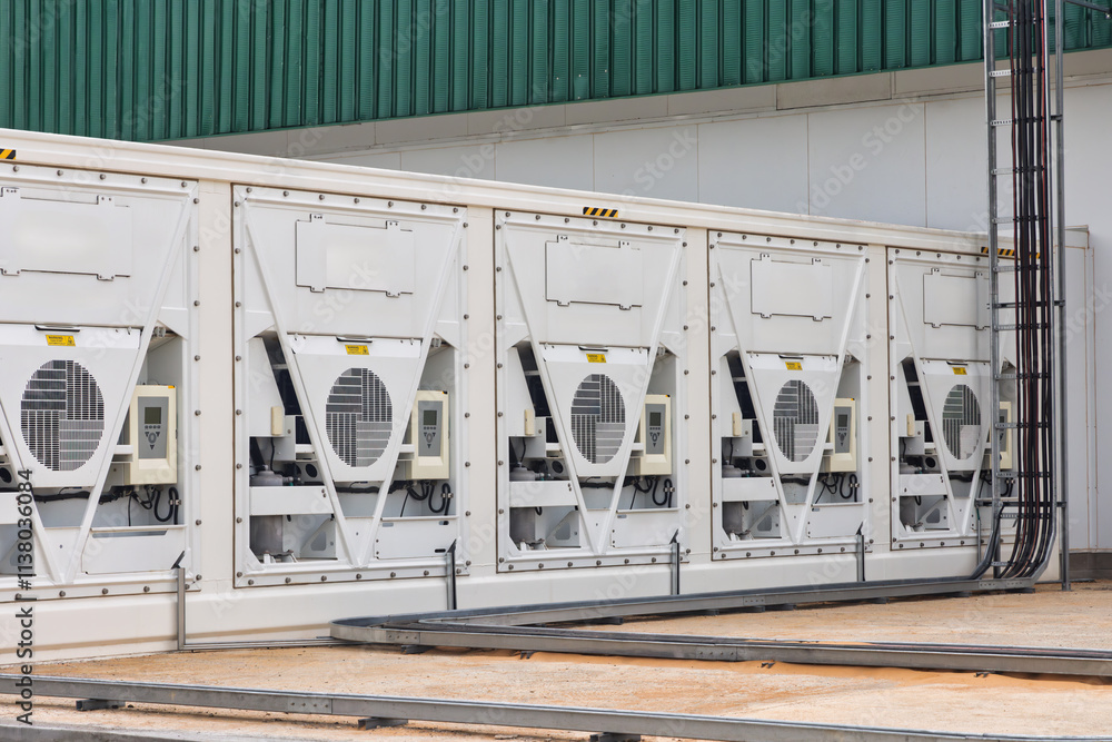 Poster Portable reefer refrigerated containers, chiller cold storage ...