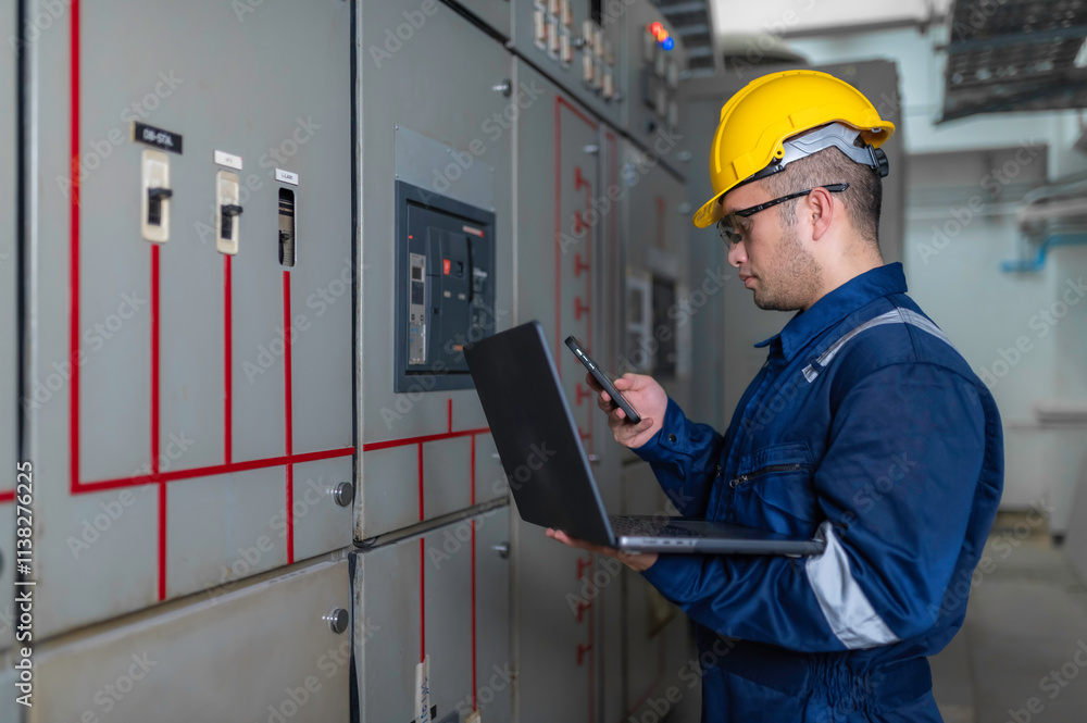 Electrical engineers and technicians work together to solve electrical ...