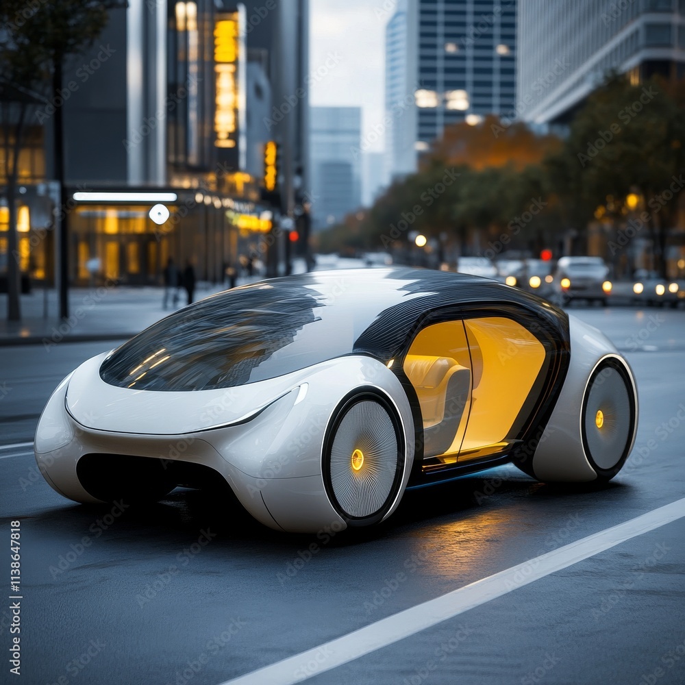 AI-Powered System Delivers Safer Vehicles.Autonomous self drive vehicle ...
