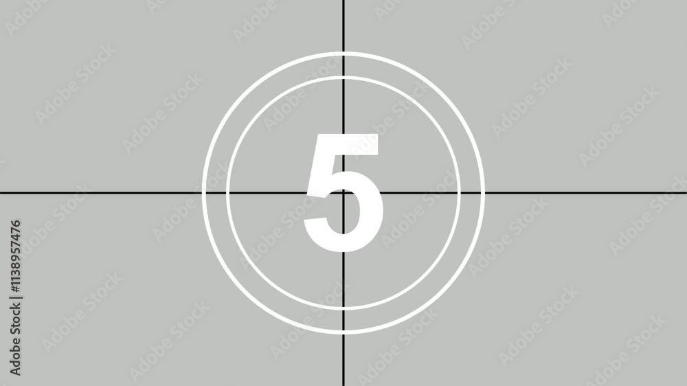 Film Countdown video, Grey, cinematography count Animation, Cinema ...