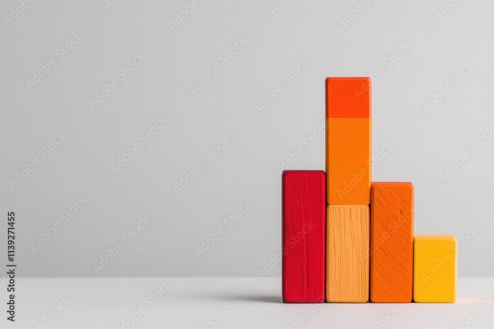 economic risk concept. Interactive bar graph comparing market exposure ...